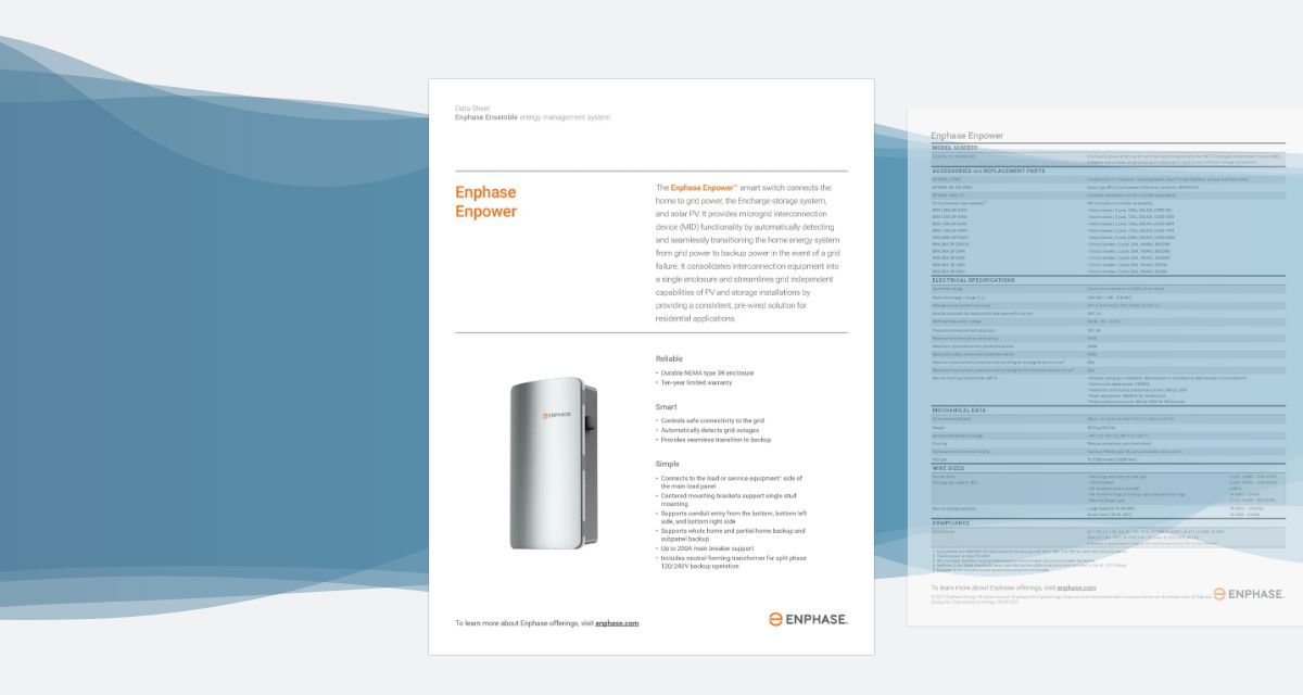 Enphase Empower Smart Switch
